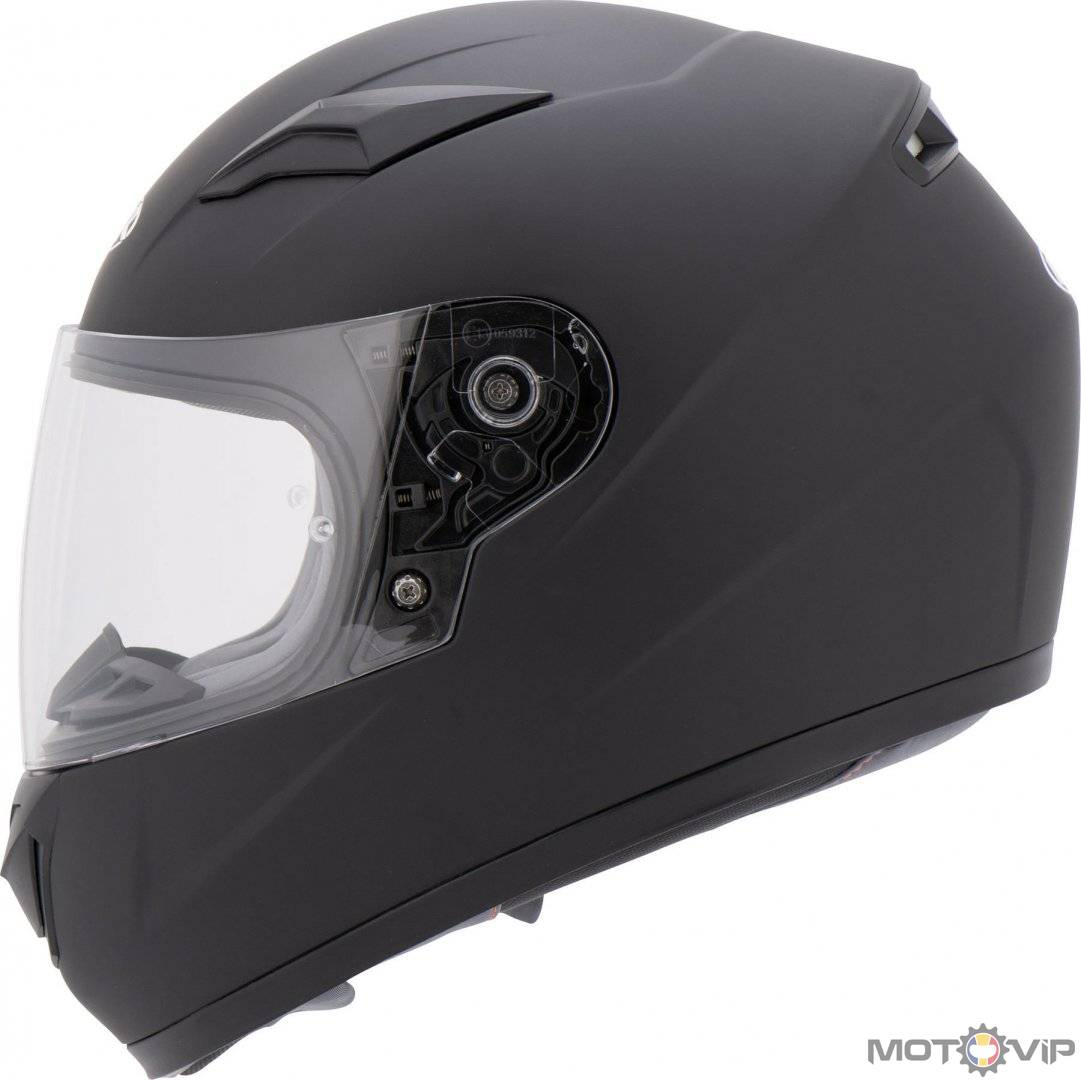 MTR S-12 Kids negru mat, casca moto pt. copii